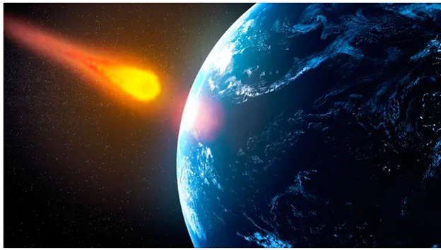 When a "planet killer" asteroid collides with Earth, what major hazards ...